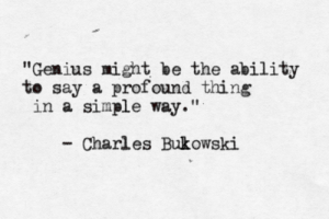 25 lessons from Charles Bukowski - Art-Sheep