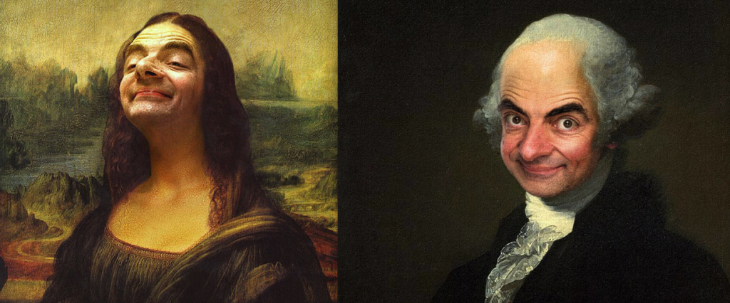 Mr. Bean Inserted Into Historical Portraits By Rodney Pike - Art-Sheep