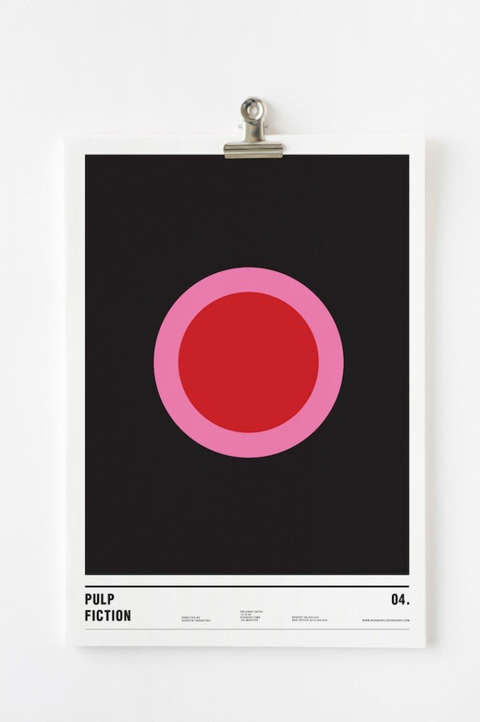 Famous Films are Cleverly Turned into Minimalist Posters, Using Only ...