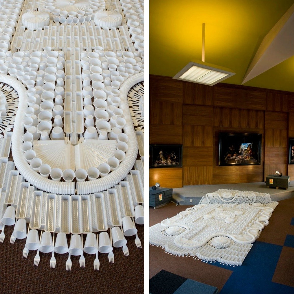 Dutch Designers Create Colorful Carpets From Random Everyday Items ...