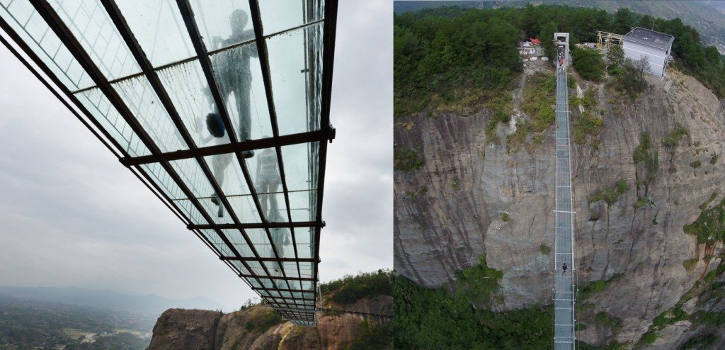 This New Glass Bridge In China Is Terrifying To Walk On, Yet It Has A ...