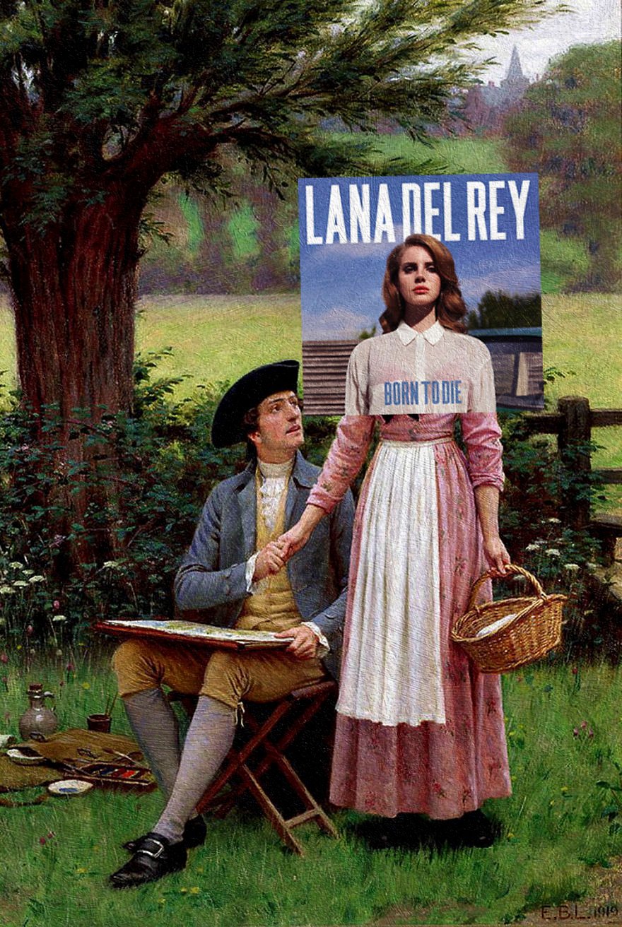 Brilliant mashups of album covers with classical paintings by Eisen ...
