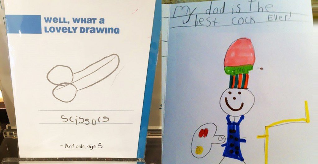 17 Totally Inappropriate Kids’ Drawings | Art-Sheep