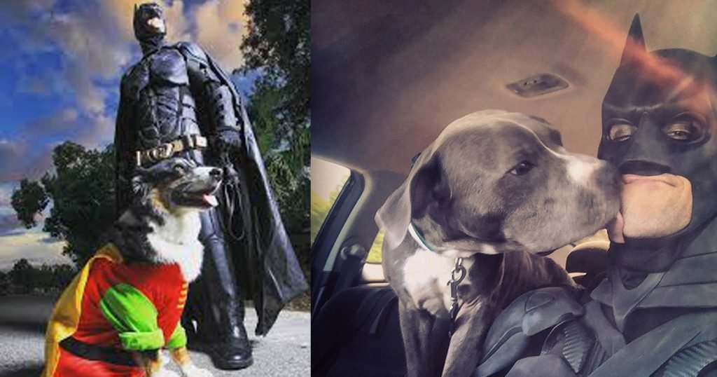 Real-Life Batman Rescues Animals from Shelters and Euthanasia - Art-Sheep