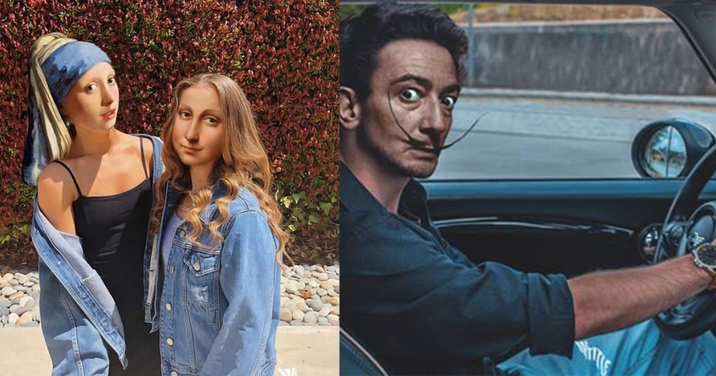 Famous Artists and their Subjects Come Alive in Today’s World - Art-Sheep